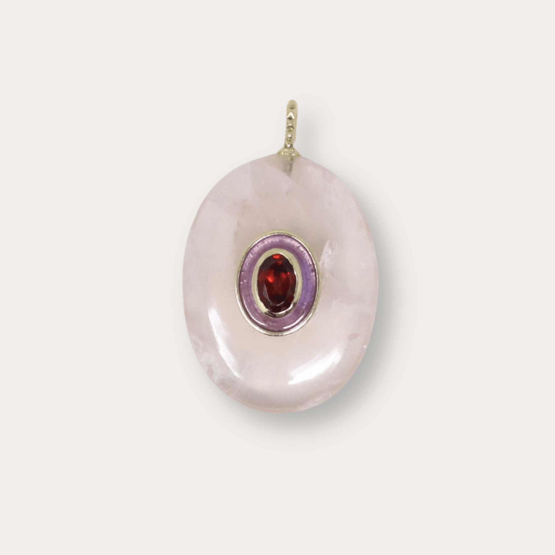 Rose Quartz Large – LAURA CANTU JEWELRY